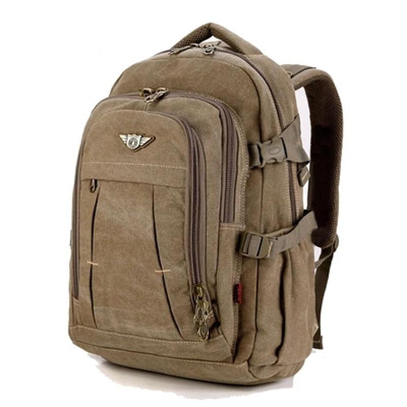 Military Tactical Canvas Backpack Rucksack 35L — Pesann.com