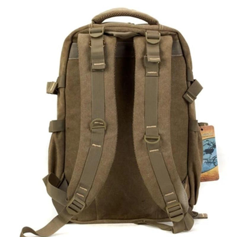 Military Tactical Canvas Backpack Rucksack 35L — Pesann.com